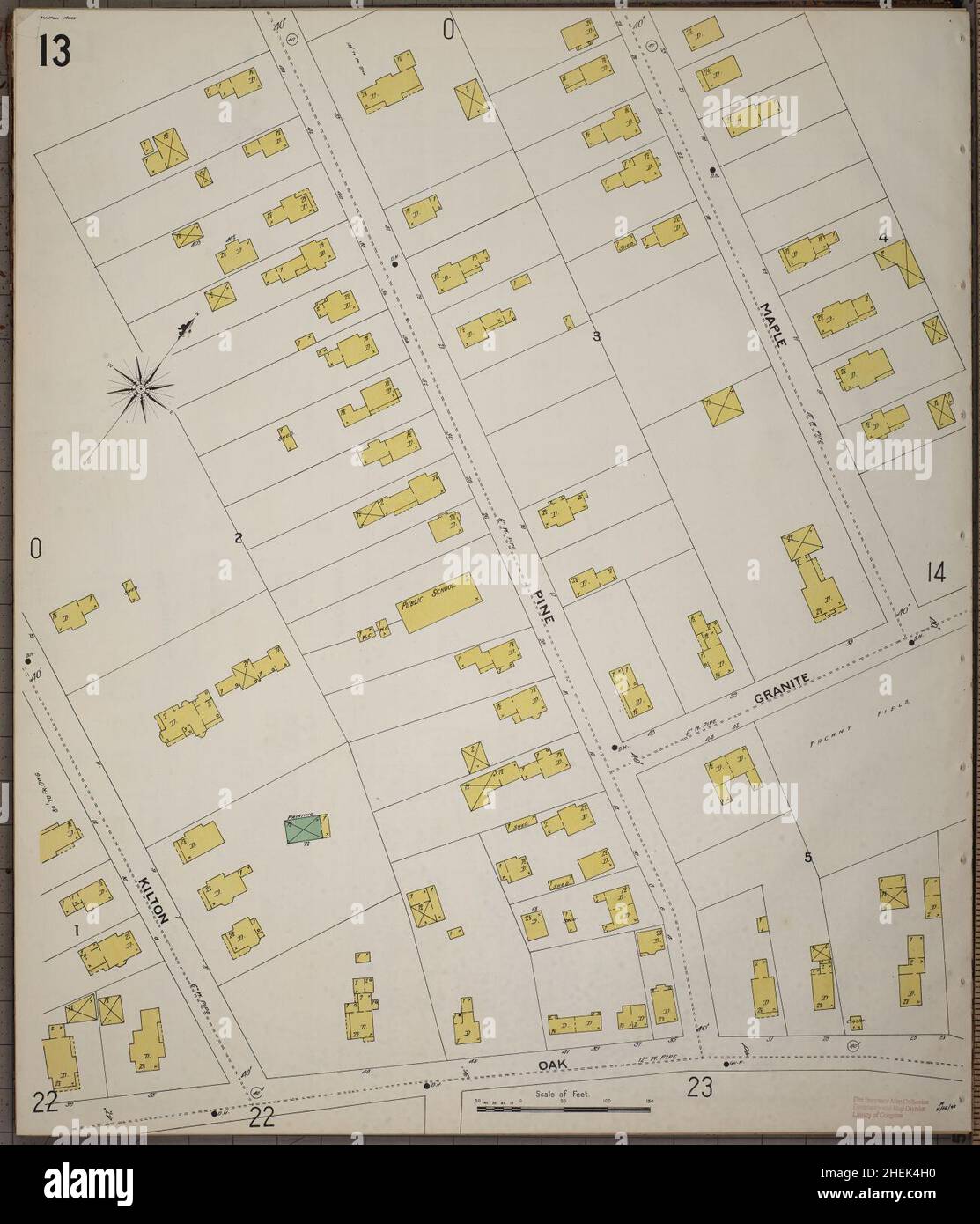 Sanborn Fire Insurance Map from Taunton, Bristol County, Massachusetts ...