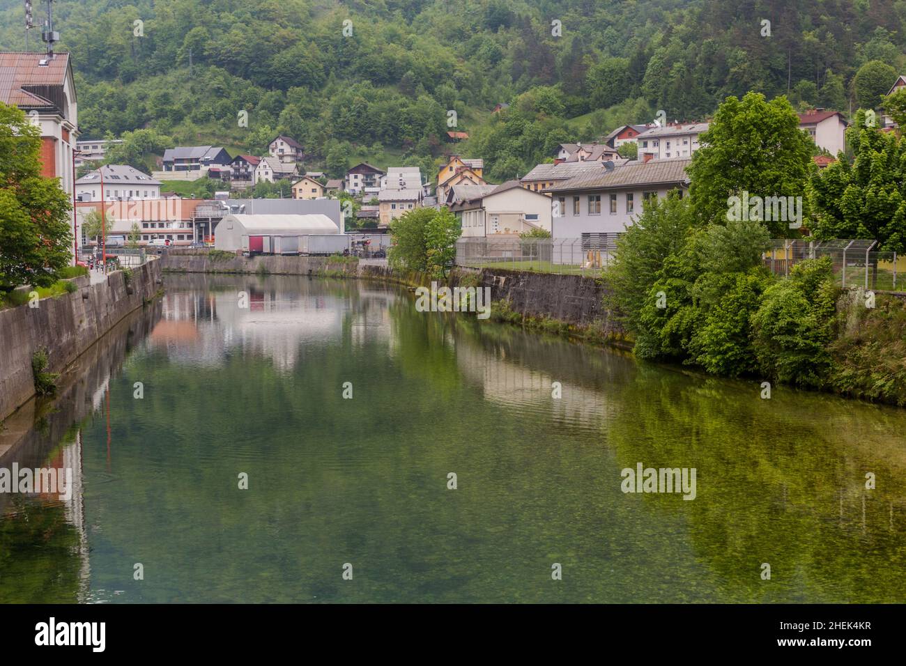 River idrijca hi-res stock photography and images - Alamy