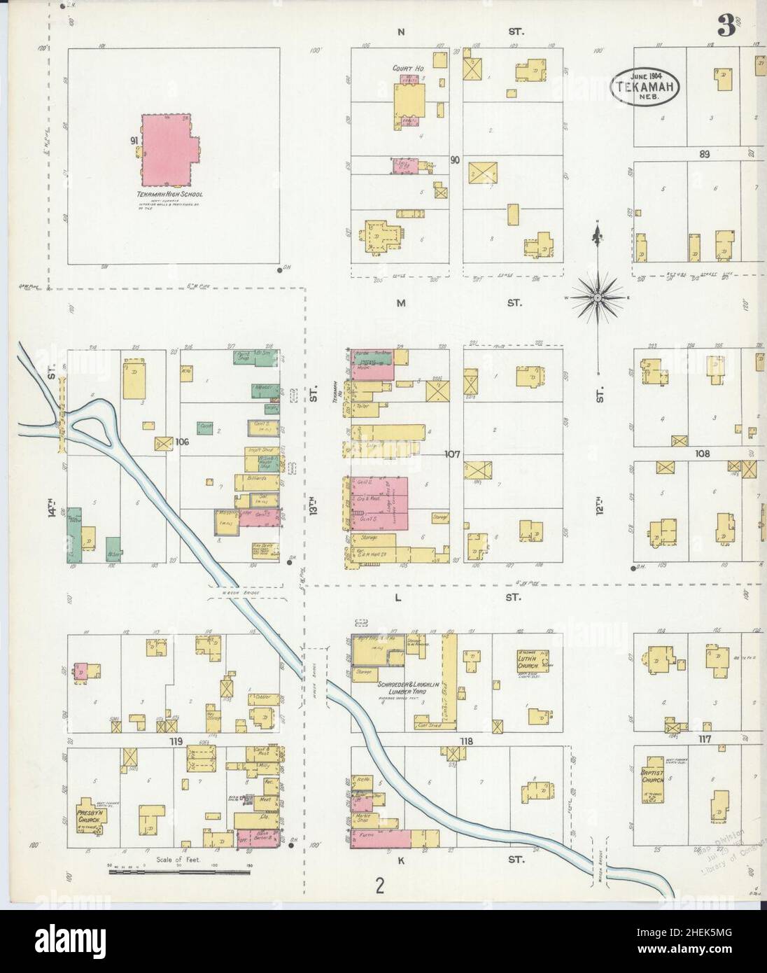 Burt county map hi-res stock photography and images - Alamy