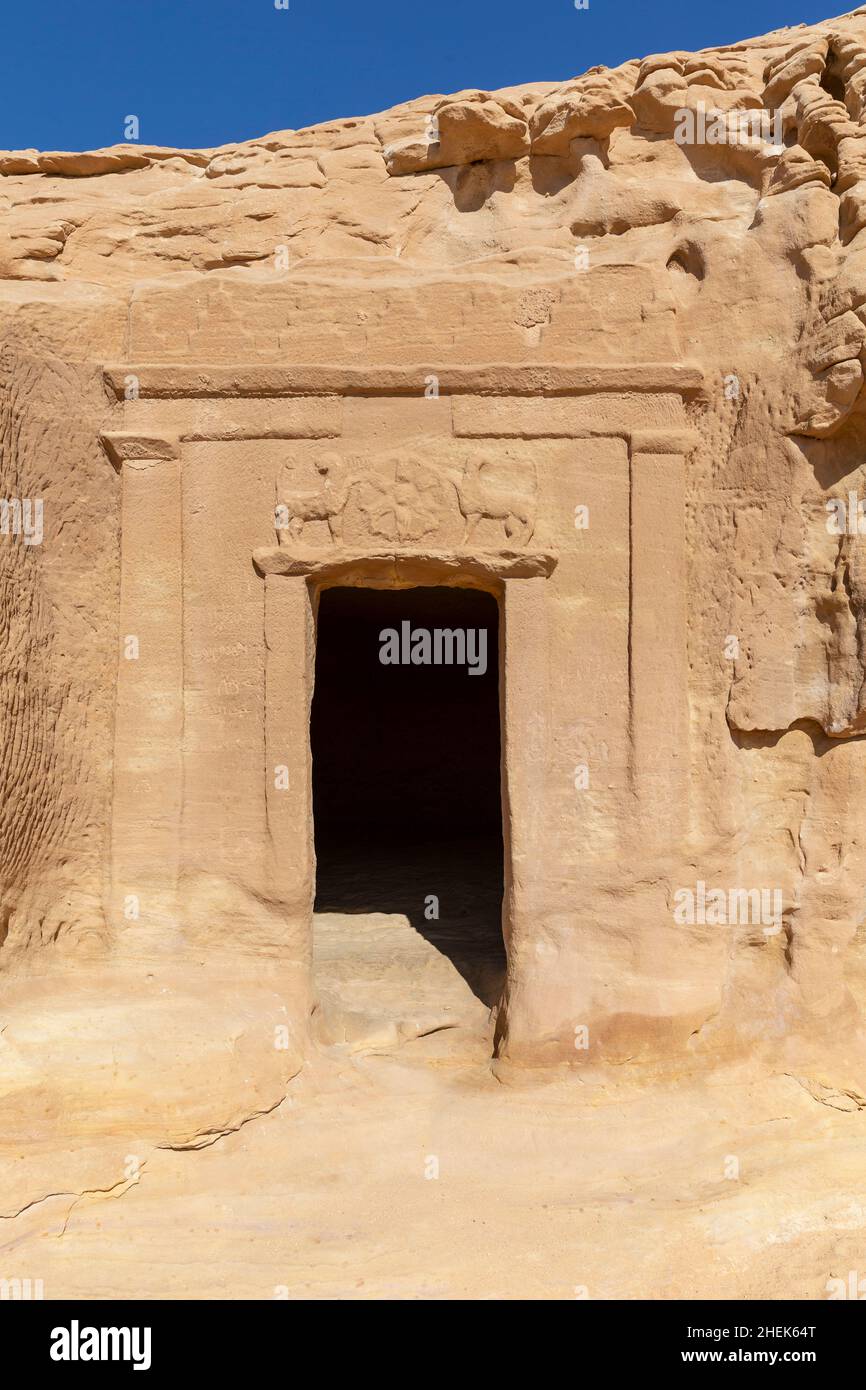 famous burial chambers of Al Ula, in Saudi Arabia Stock Photo - Alamy