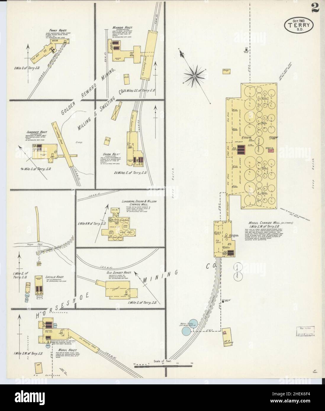 Map of terry hi-res stock photography and images - Alamy