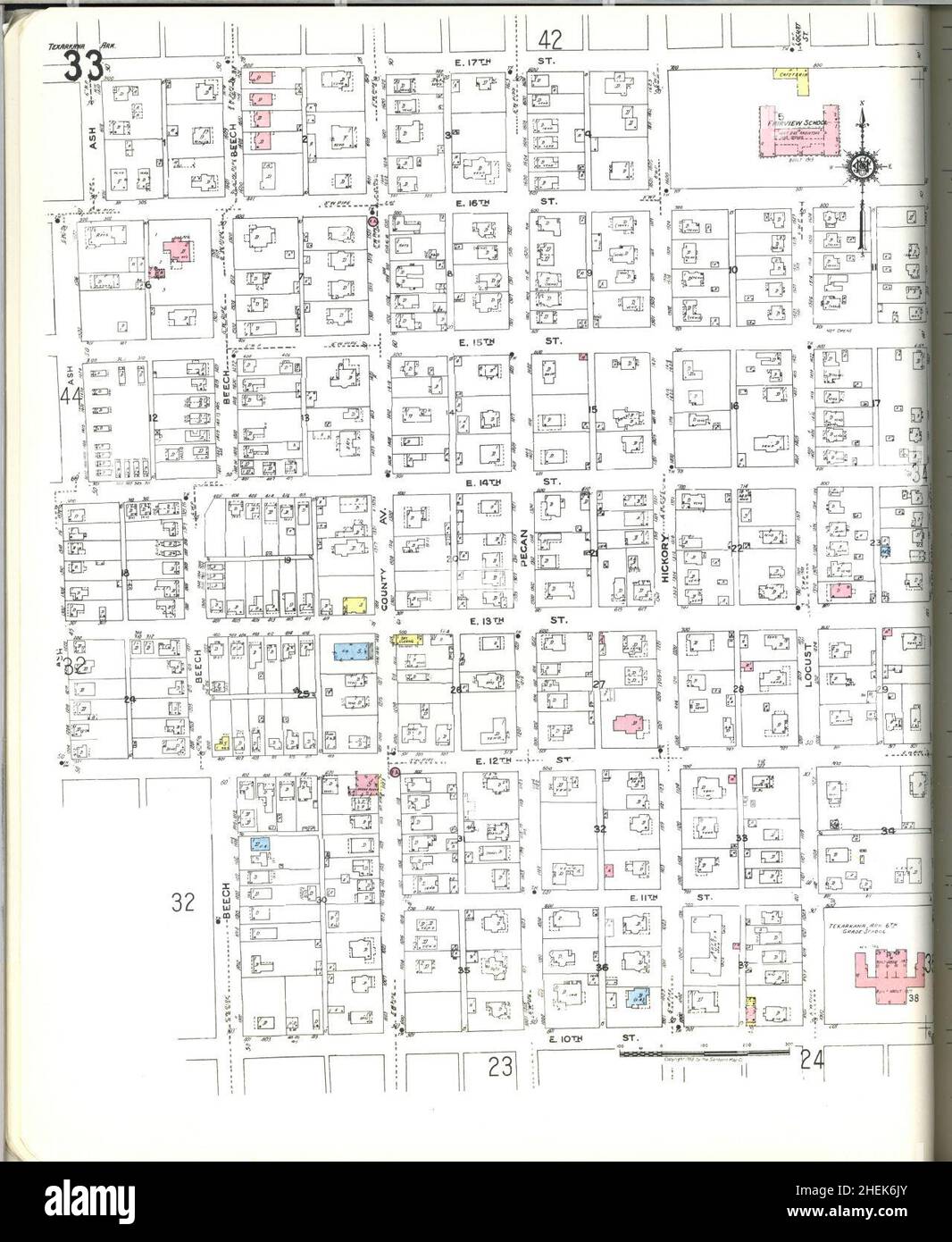 Map of texarkana hi-res stock photography and images - Alamy