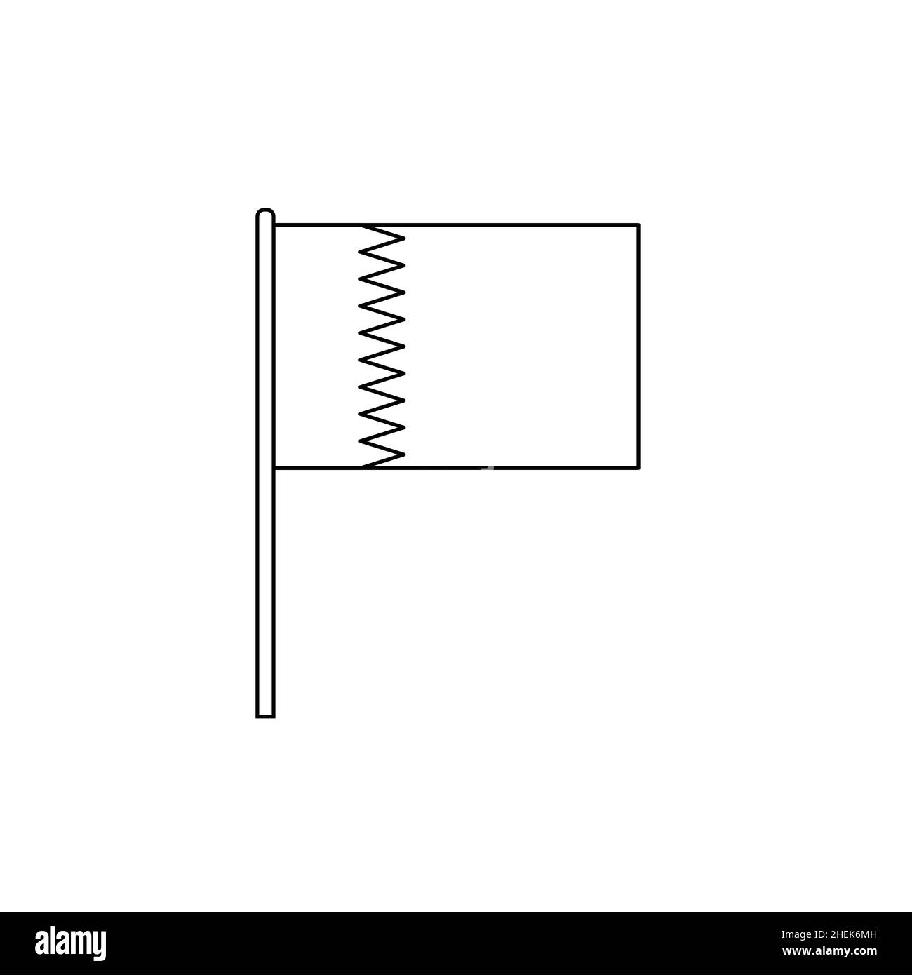 Map qatar national flag on Black and White Stock Photos & Images - Alamy