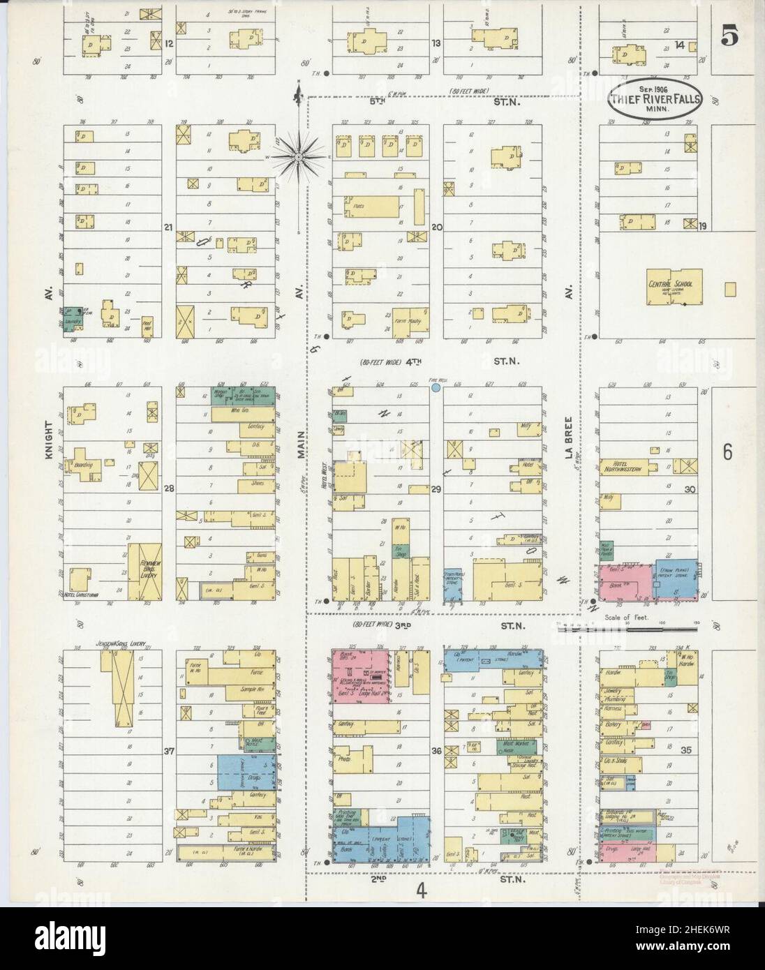 Map of river falls minnesota hi-res stock photography and images - Alamy