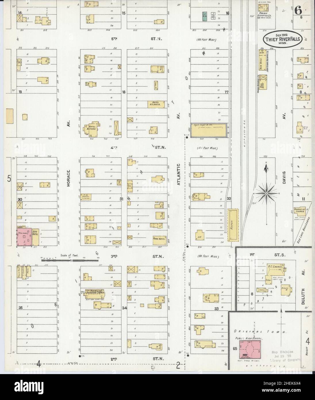 Map of river falls minnesota hi-res stock photography and images - Alamy