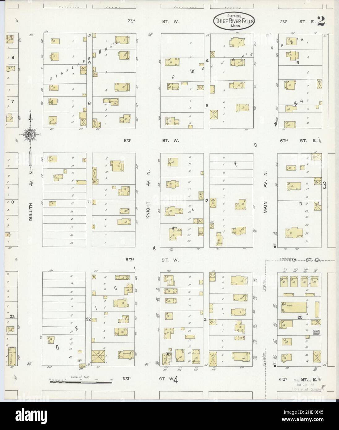 Map of river falls minnesota hi-res stock photography and images - Alamy