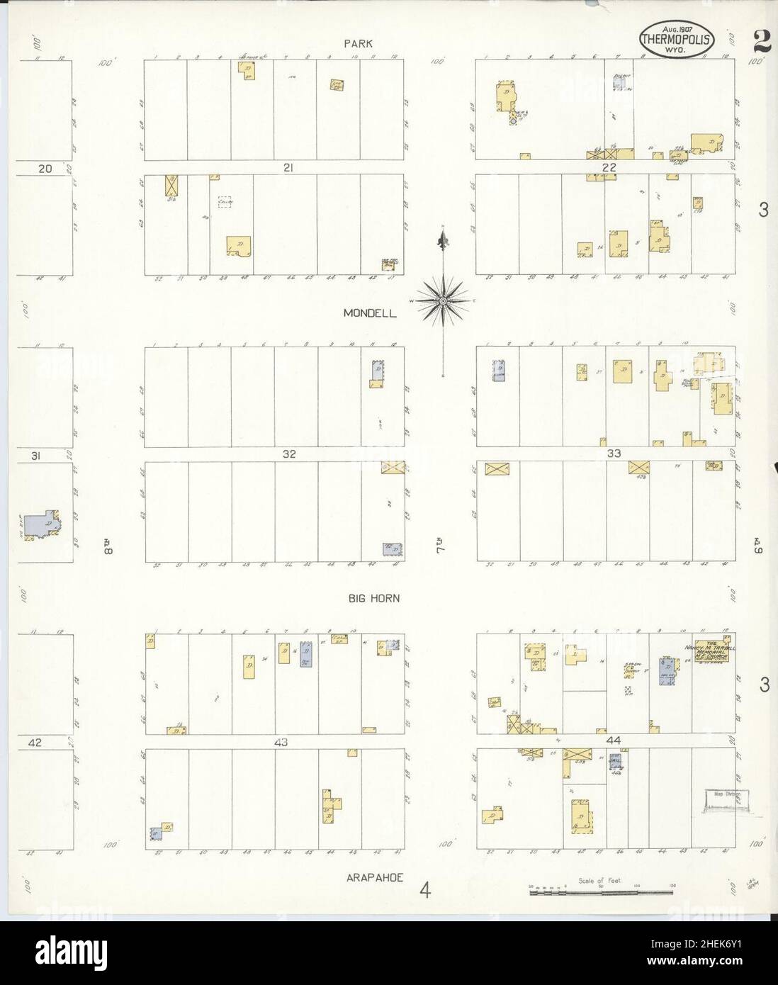 Vintage map of hot springs hi-res stock photography and images - Alamy