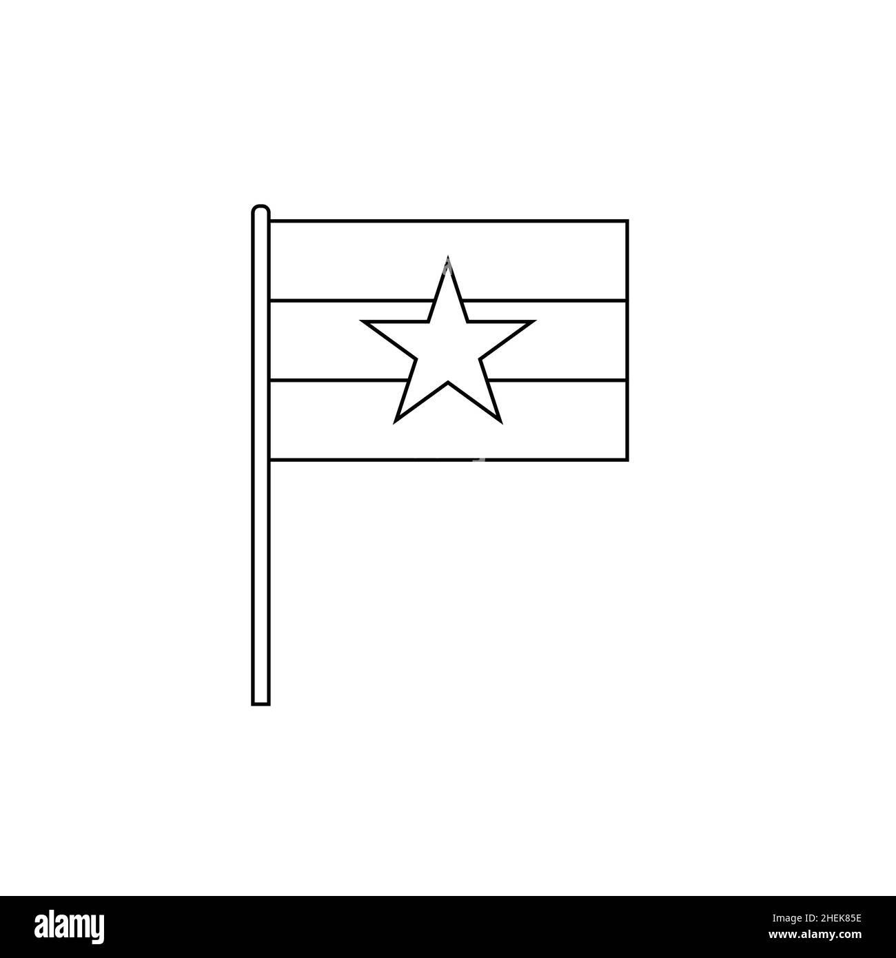 National flag of myanmar Black and White Stock Photos & Images - Alamy