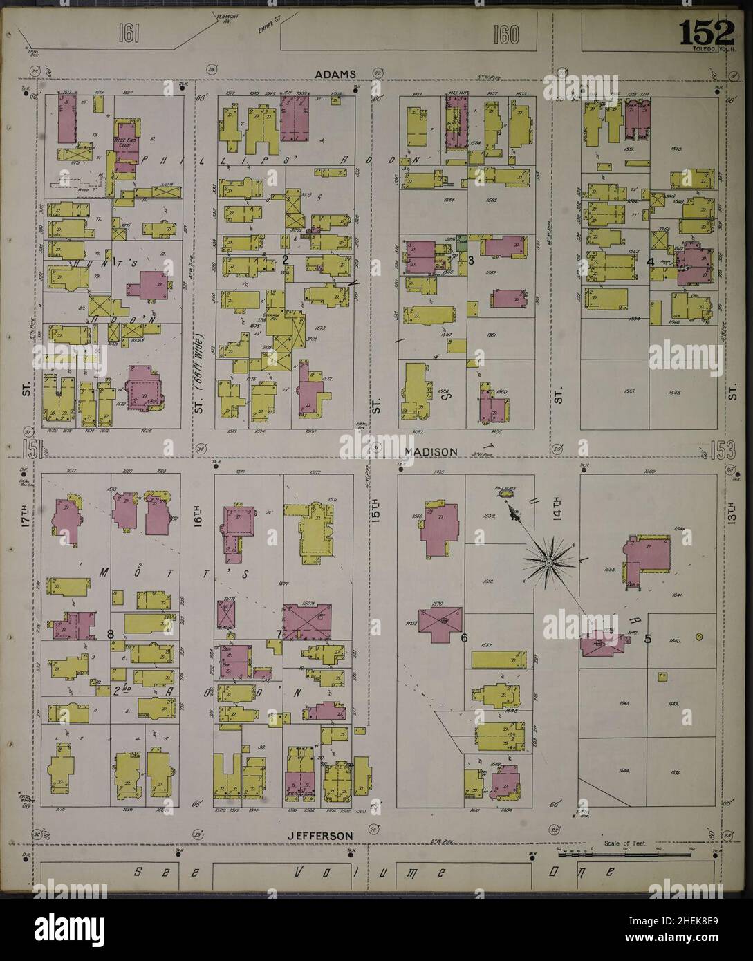 Lucas county map hi-res stock photography and images - Alamy