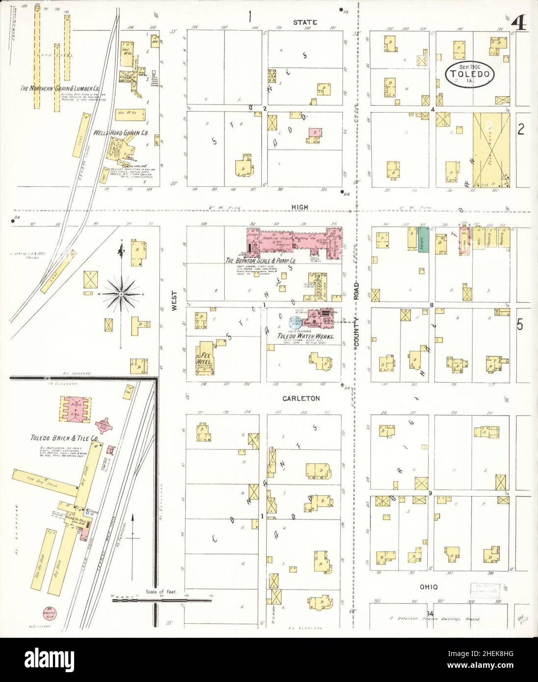 Tama county map hi-res stock photography and images - Alamy