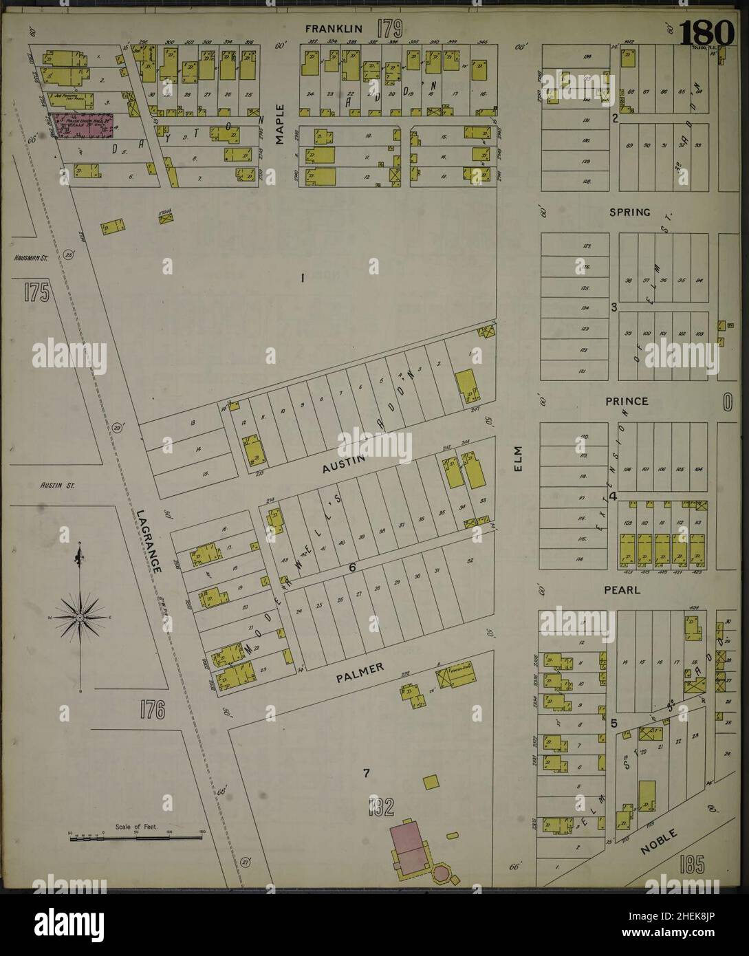Lucas county map hi-res stock photography and images - Alamy