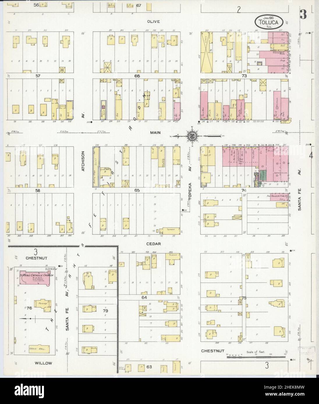 Toluca map hi-res stock photography and images - Alamy