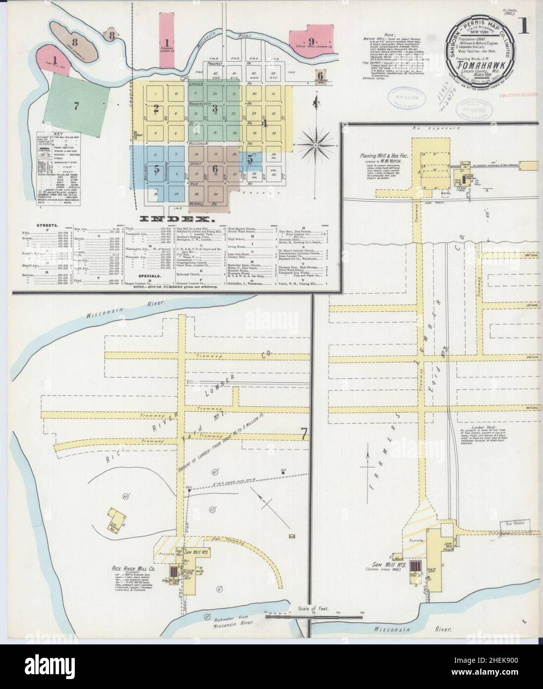 Map of tomahawk hi-res stock photography and images - Alamy