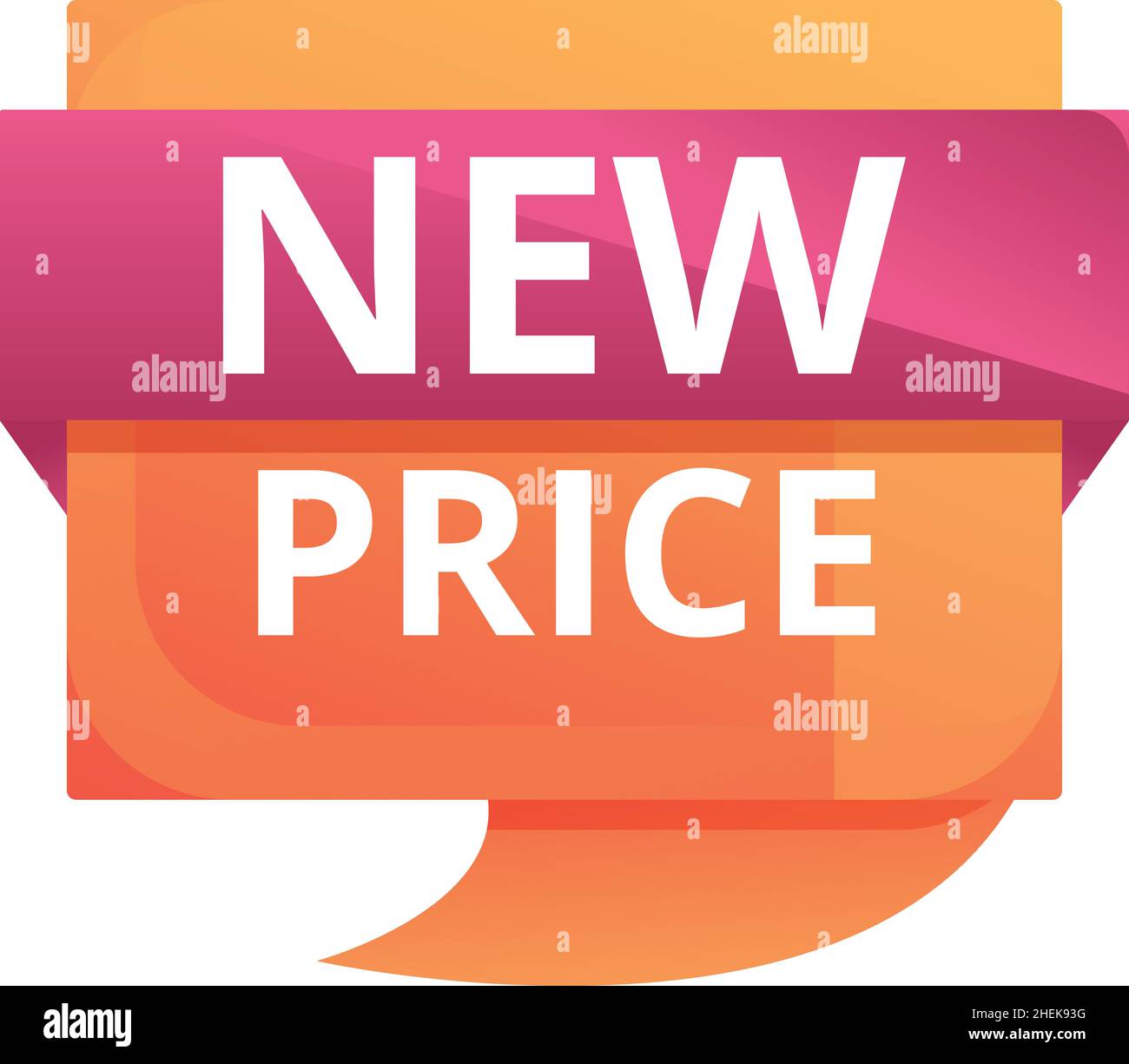 New price icon cartoon vector. Label tag. Sale offer Stock Vector Image ...