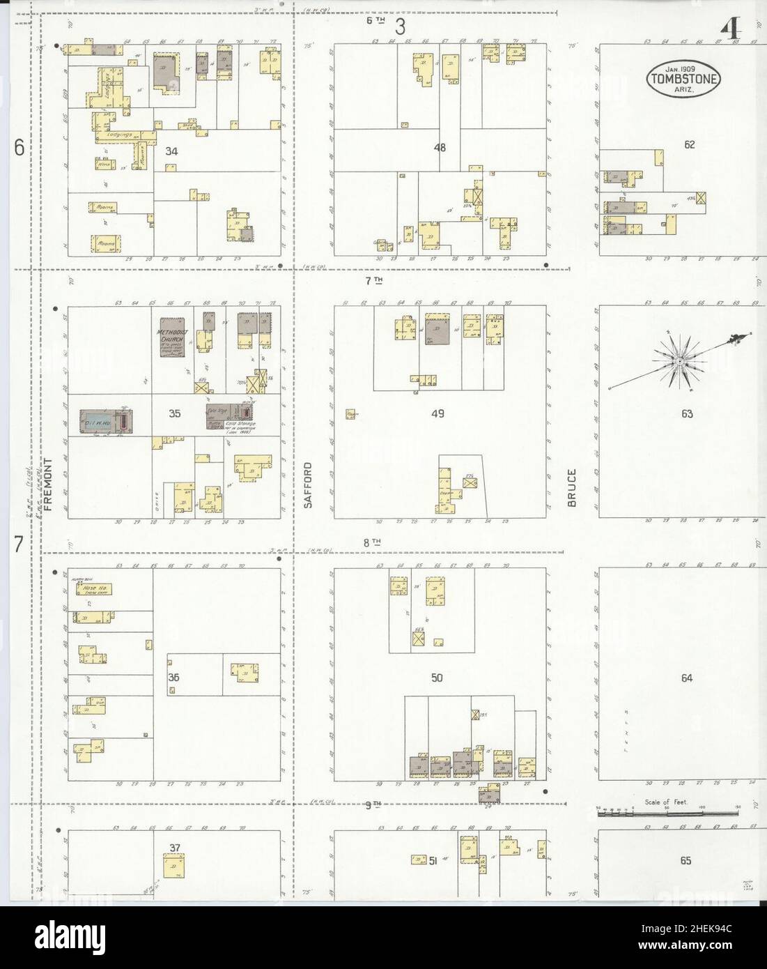 Cochise county map hi-res stock photography and images - Alamy