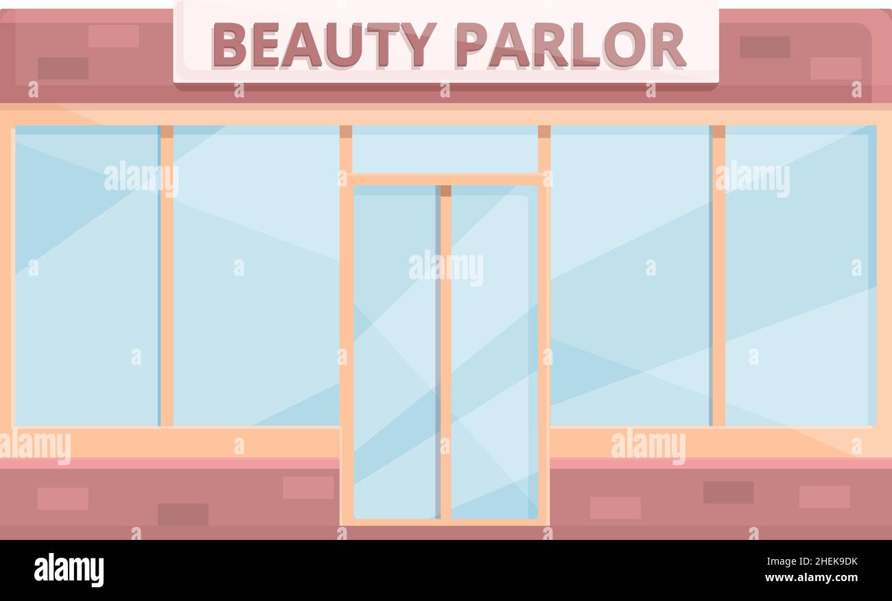 Beauty parlor icon cartoon vector. Interior salon. Barber shop Stock ...