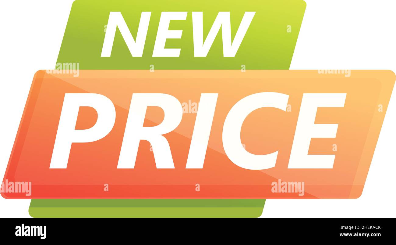 New price ad icon cartoon vector. Discount coupon. Sale offer Stock ...