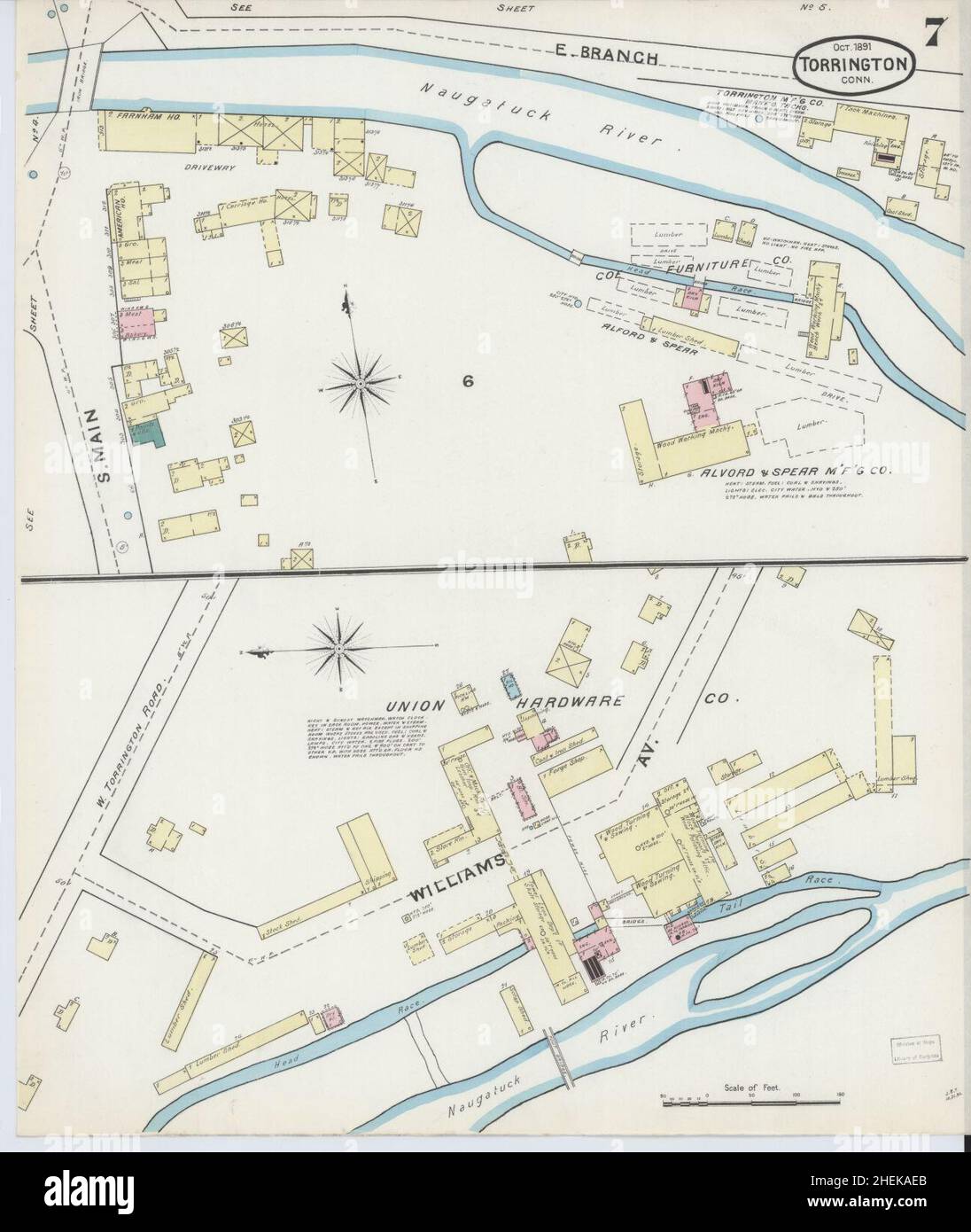 Torrington map hi-res stock photography and images - Alamy