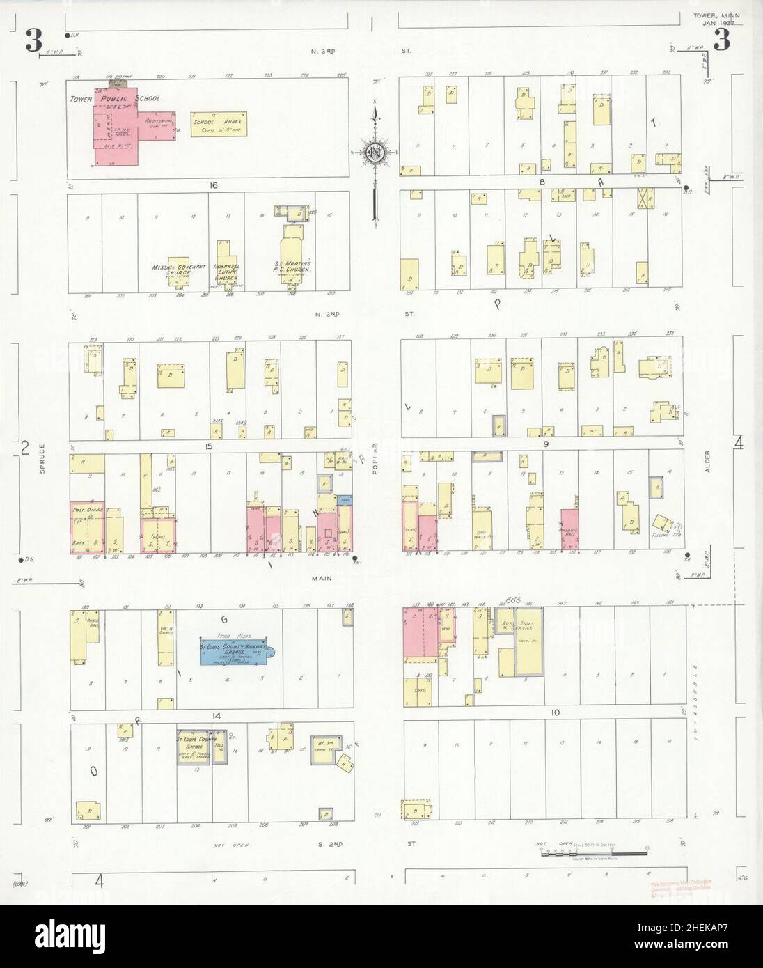 Tower minnesota map hi-res stock photography and images - Alamy