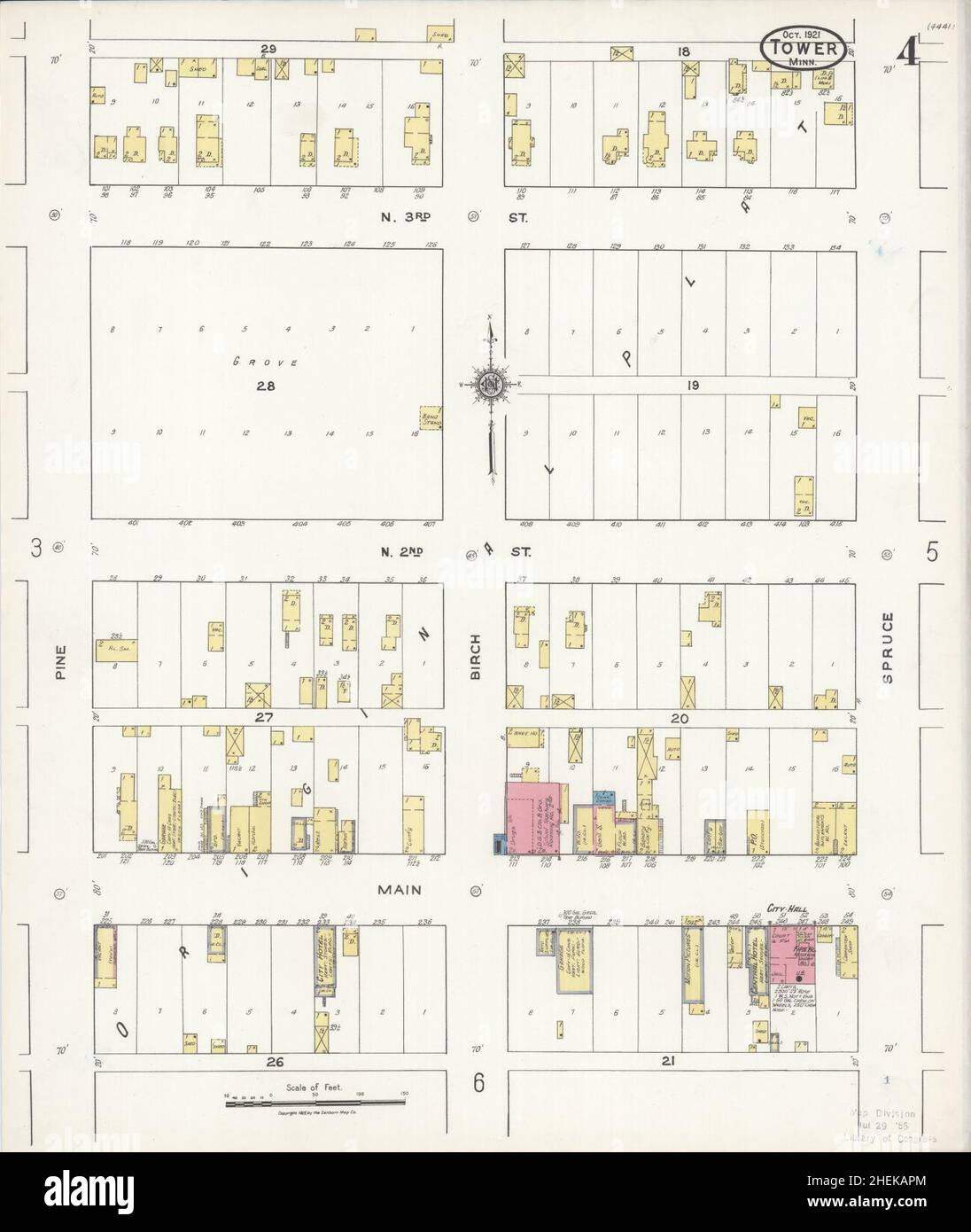 Tower minnesota map hi-res stock photography and images - Alamy