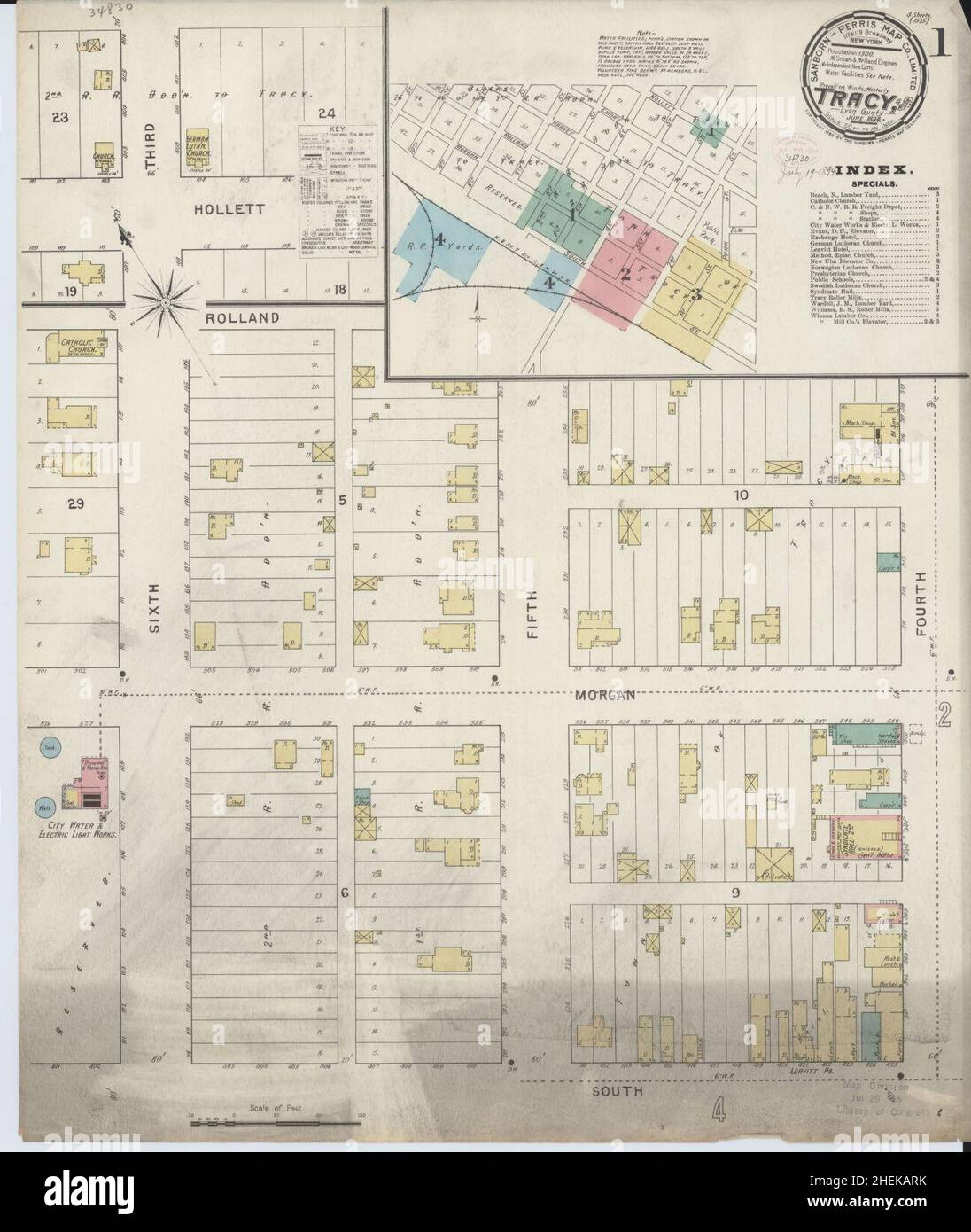 Tracy map hi-res stock photography and images - Alamy