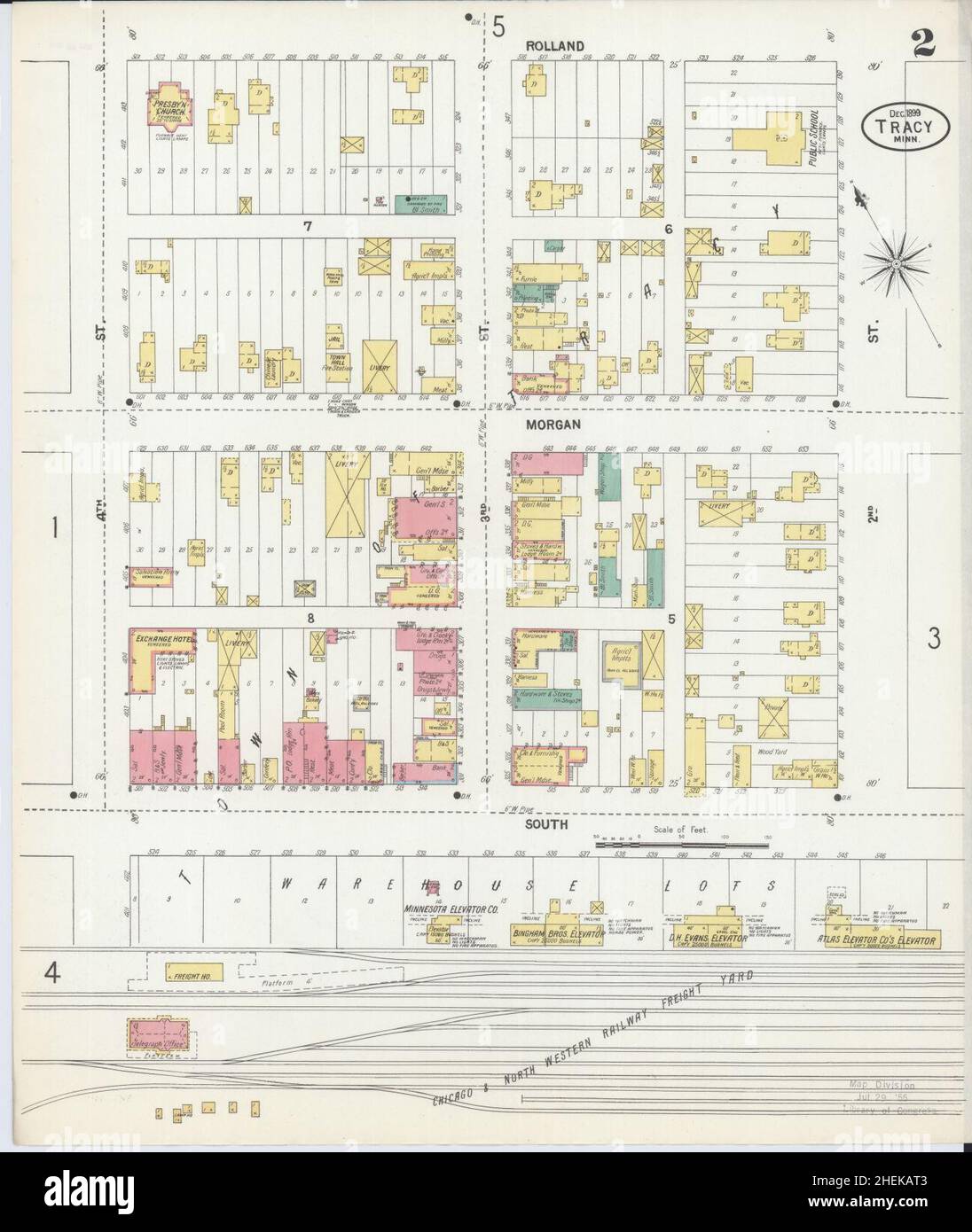 Map of tracy minnesota hi-res stock photography and images - Alamy