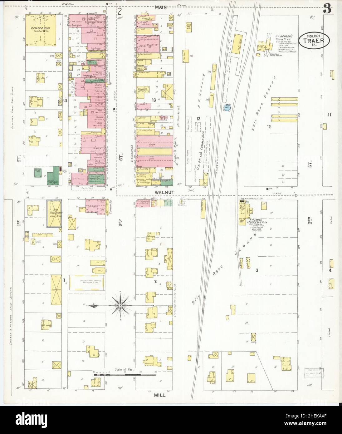 Traer map hi-res stock photography and images - Alamy