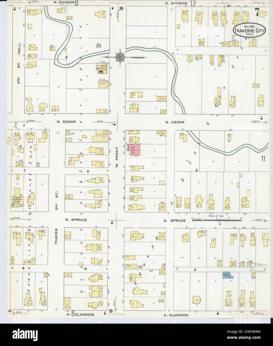 Sanborn Fire Insurance Map from Traverse City, Grand Traverse County ...