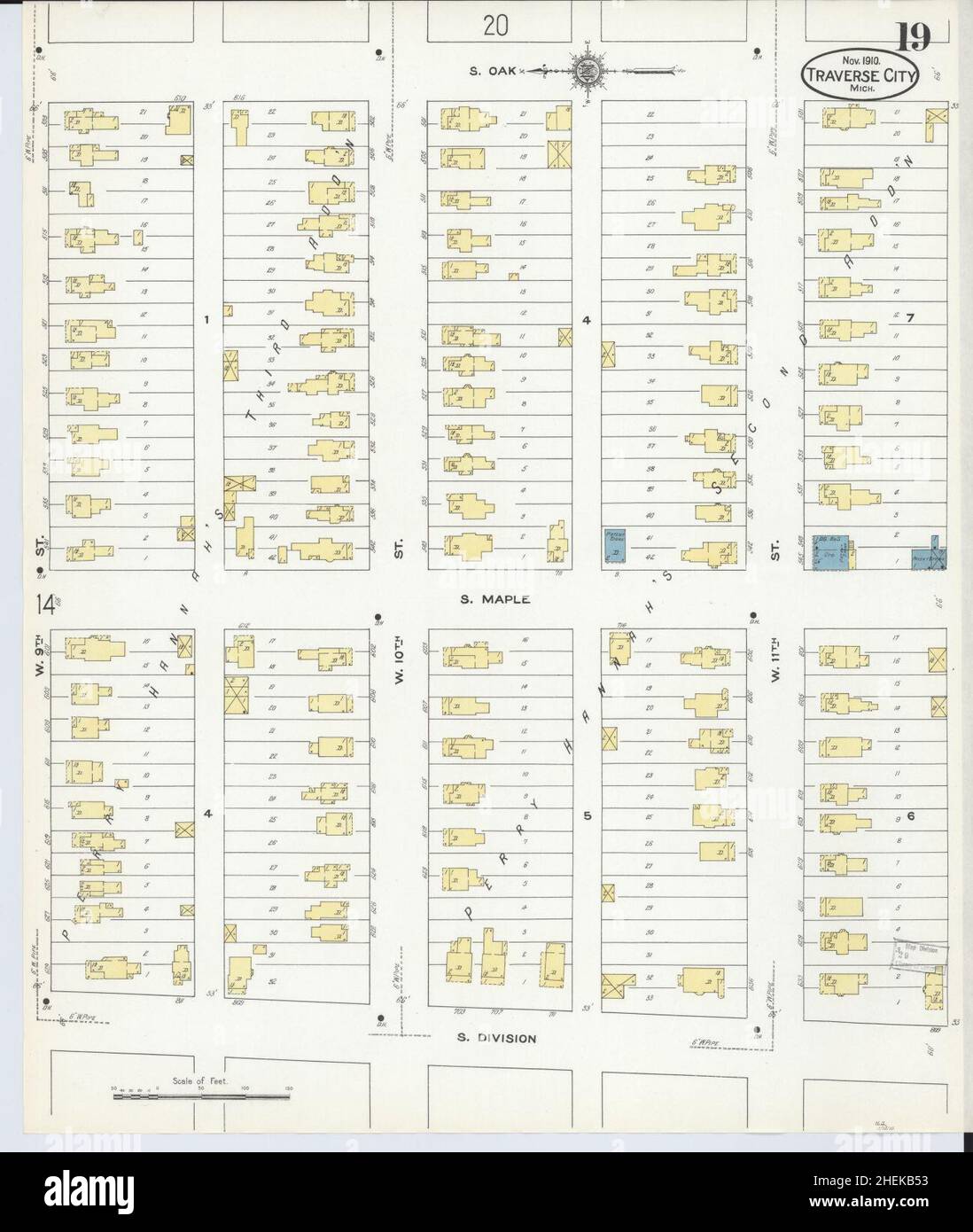 Sanborn Fire Insurance Map from Traverse City, Grand Traverse County ...