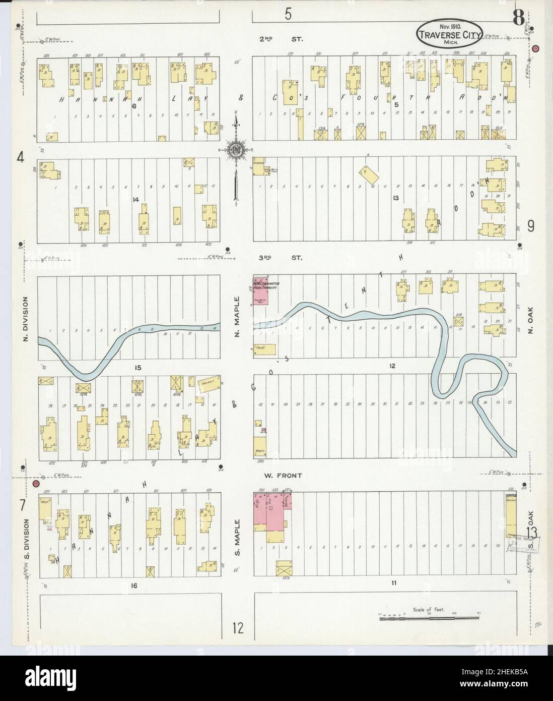 Sanborn Fire Insurance Map from Traverse City, Grand Traverse County ...