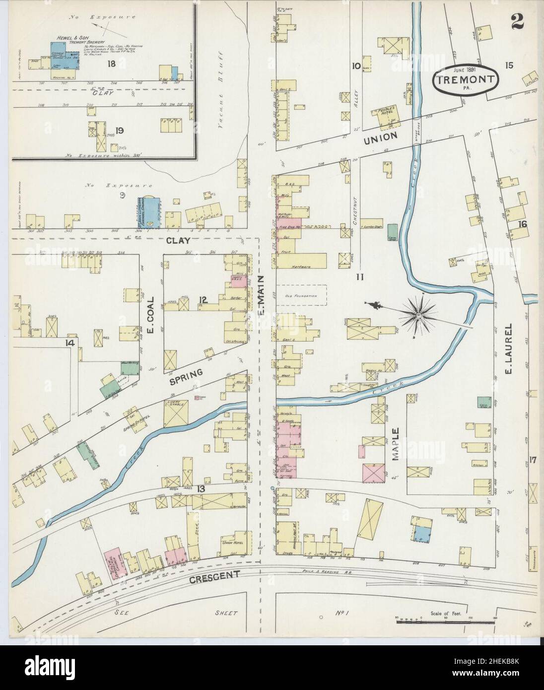Sanborn Fire Insurance Map from Tremont, Schuylkill County ...