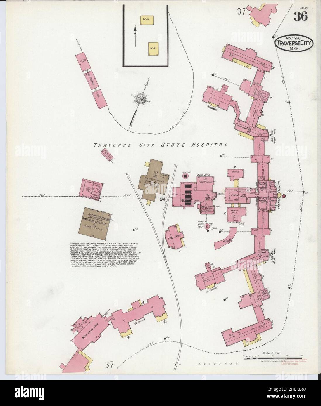 Sanborn Fire Insurance Map from Traverse City, Grand Traverse County ...