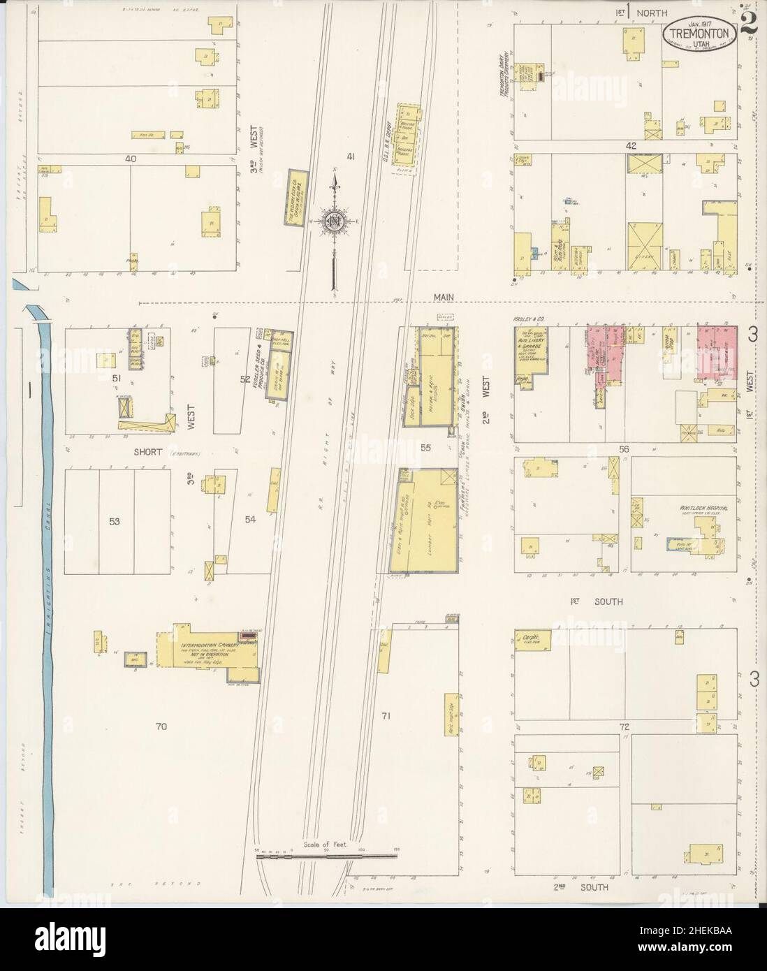 Map of tremonton utah hi-res stock photography and images - Alamy
