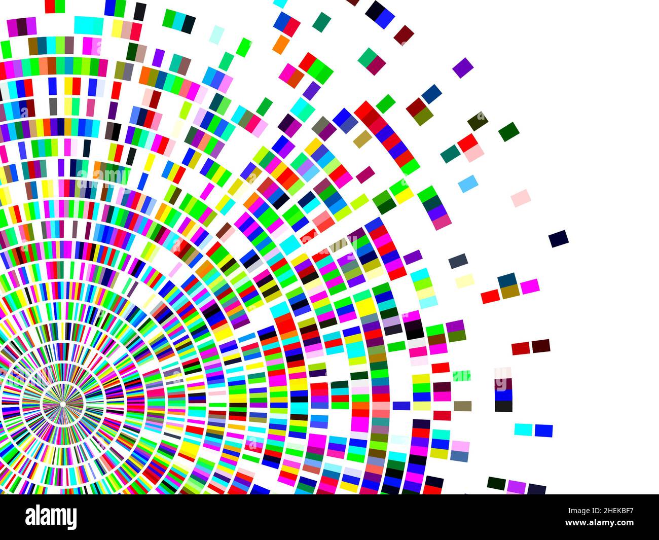 Data visualization, chart or graph of genetic data Stock Photo - Alamy