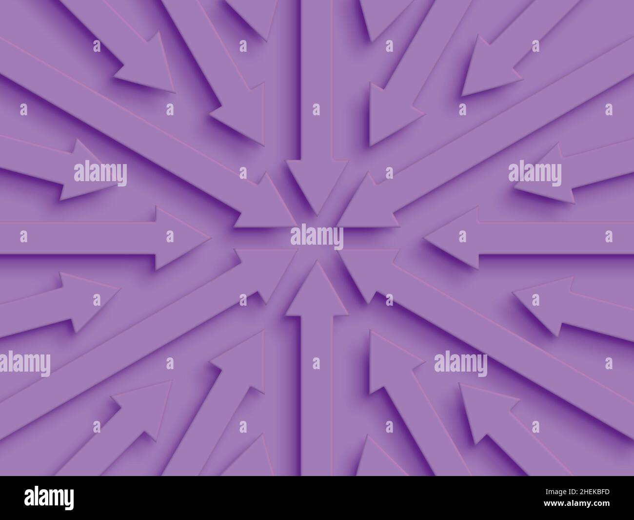 Arrows pointing to center hi-res stock photography and images - Alamy