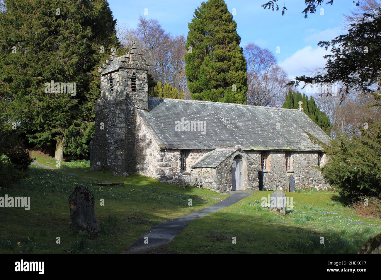 The church at Matterdale, Cumbria, UK Stock Photo - Alamy