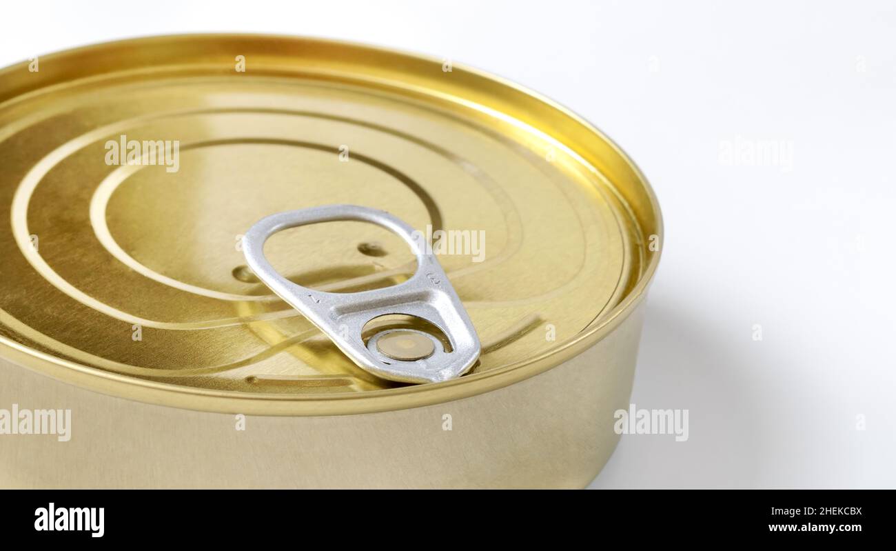 Golden tin can hi-res stock photography and images - Alamy