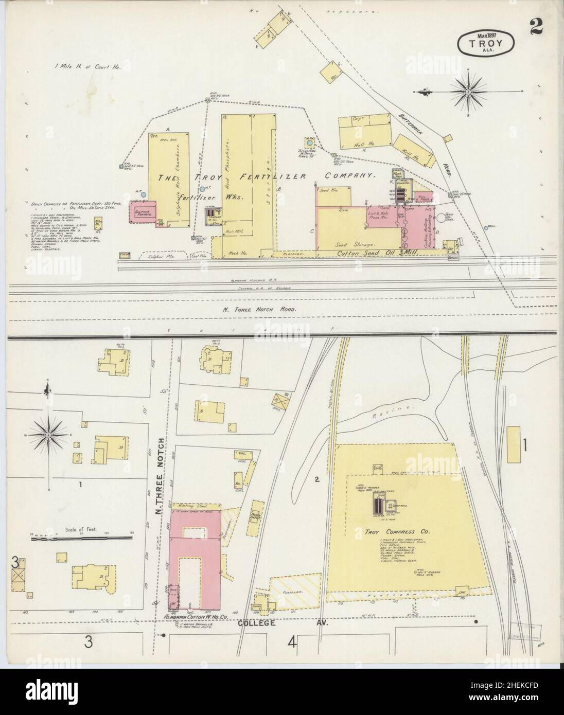 Troy alabama map hi-res stock photography and images - Alamy