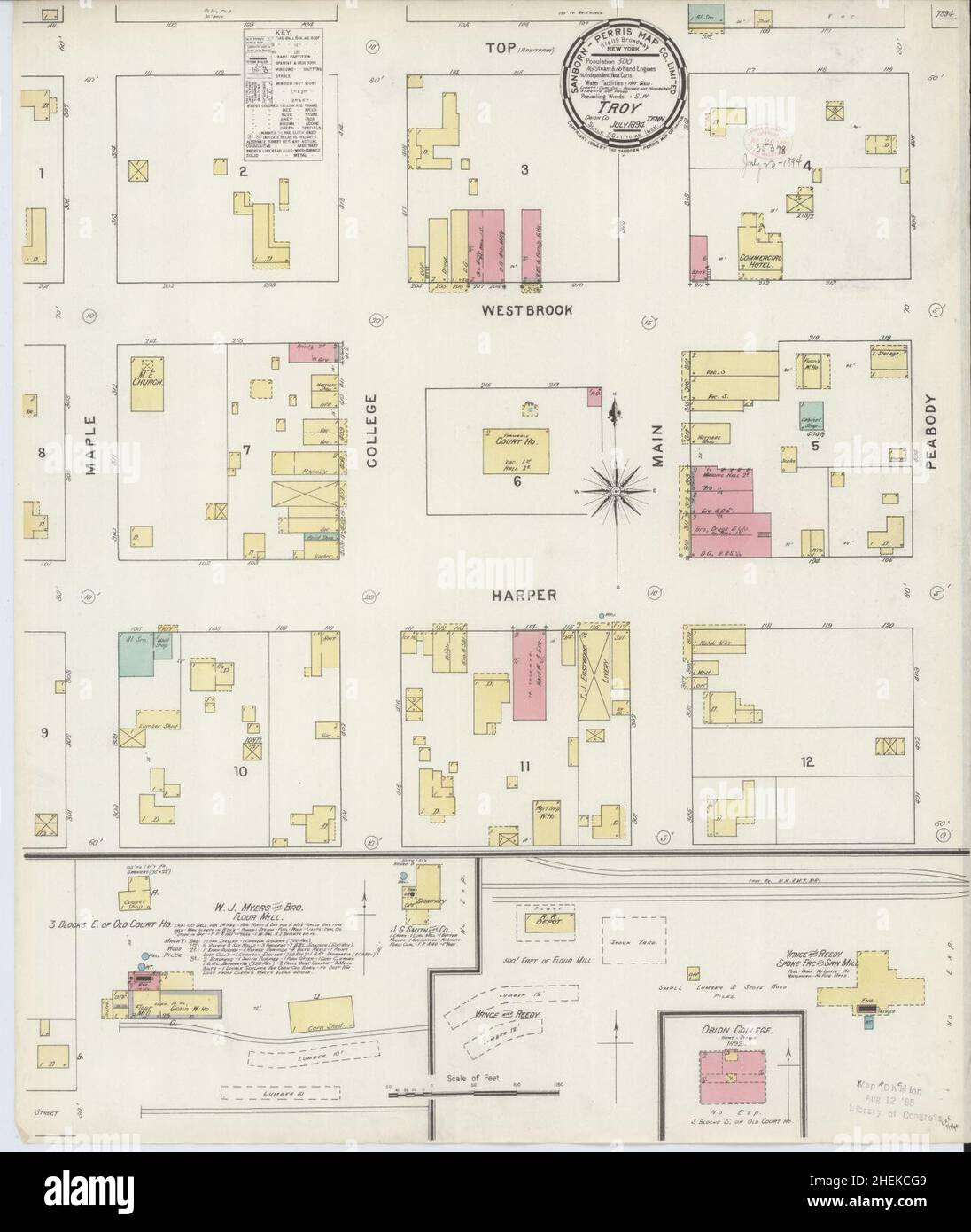Obion county map hi-res stock photography and images - Alamy