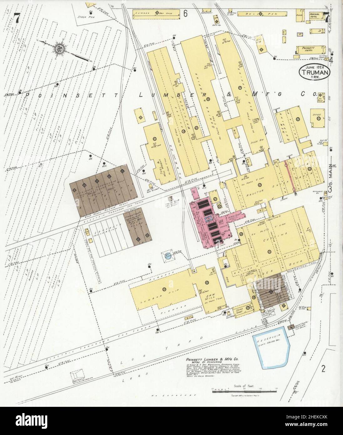 Truman map hi-res stock photography and images - Alamy