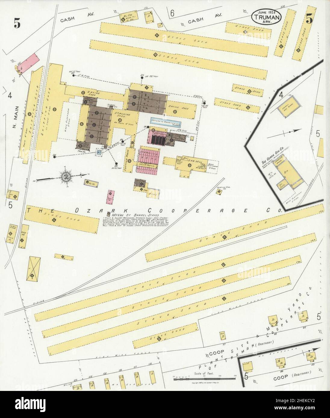 Map of truman hi-res stock photography and images - Alamy