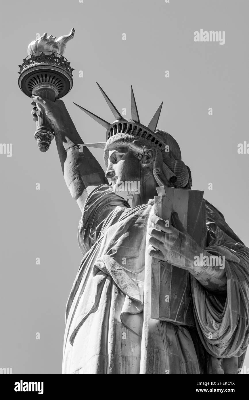 American symbol - Statue of Liberty. New York, USA Stock Photo - Alamy