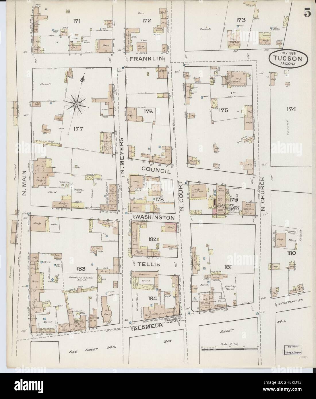 Pima county map hi-res stock photography and images - Alamy