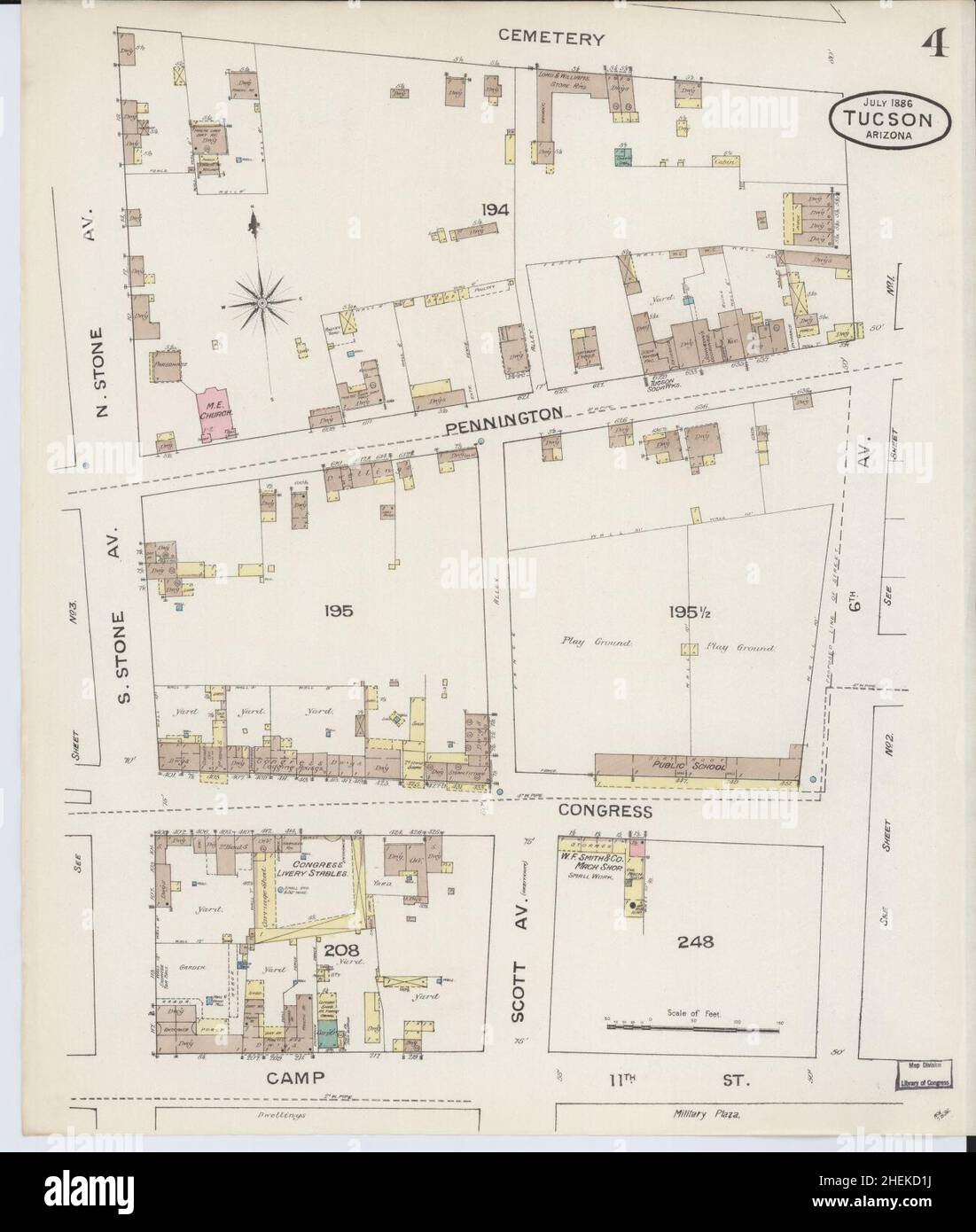 Pima county map hi-res stock photography and images - Alamy