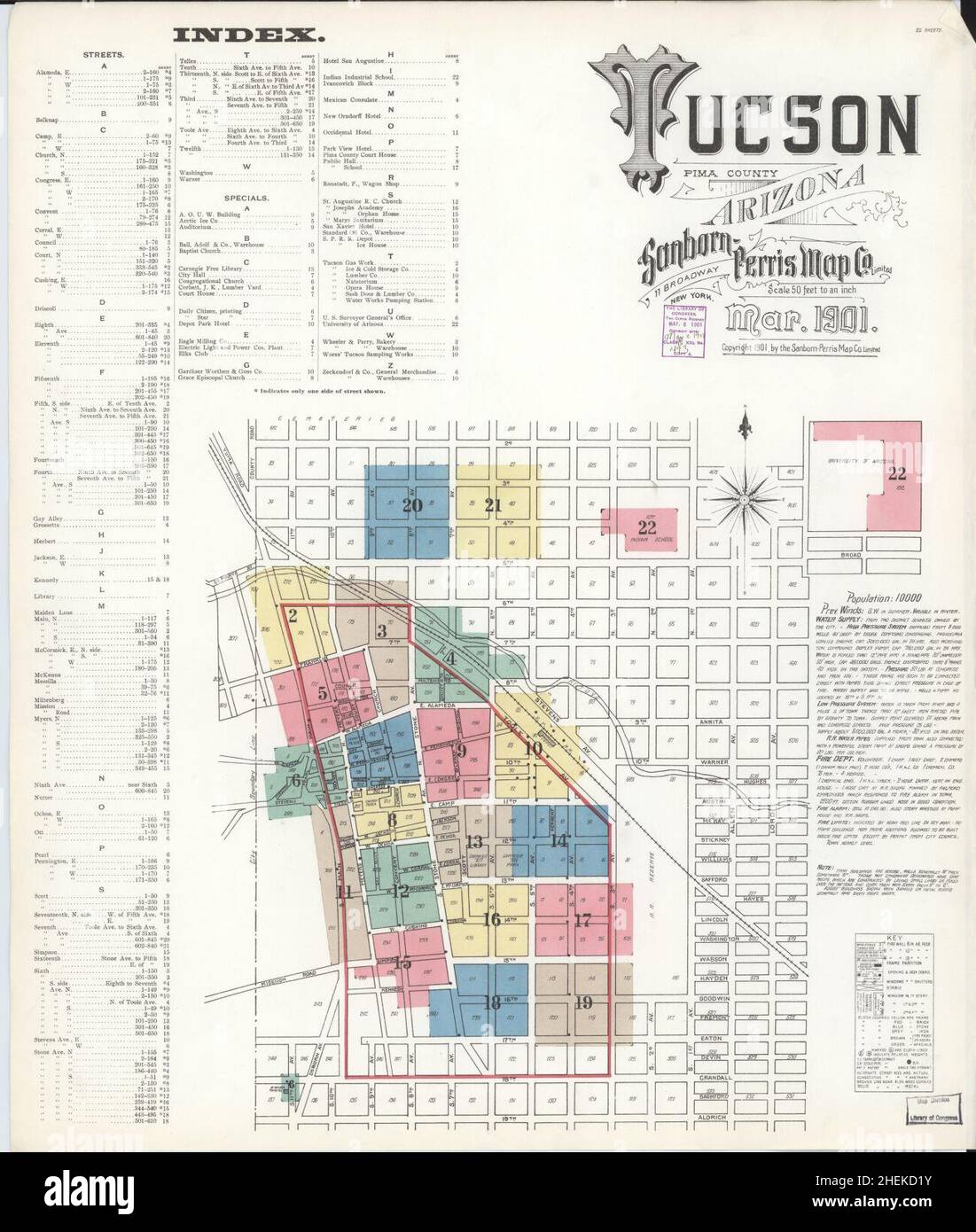 Pima county map hi-res stock photography and images - Alamy