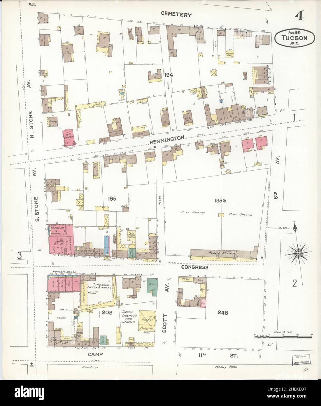 Pima county map hi-res stock photography and images - Alamy