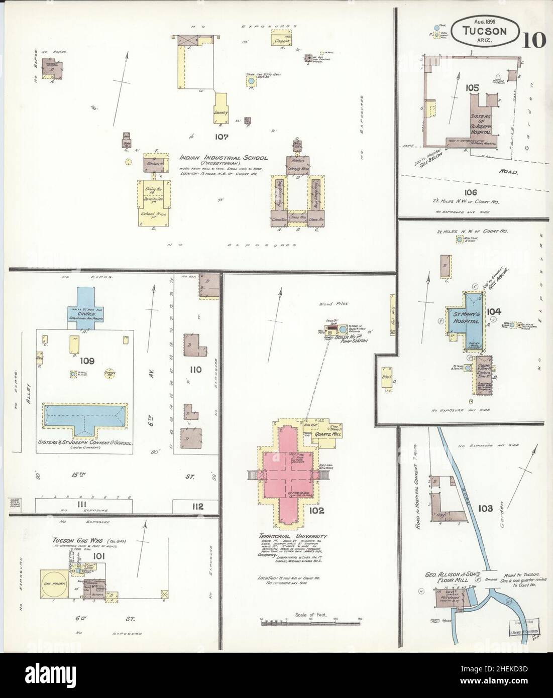 Pima county map hi-res stock photography and images - Alamy