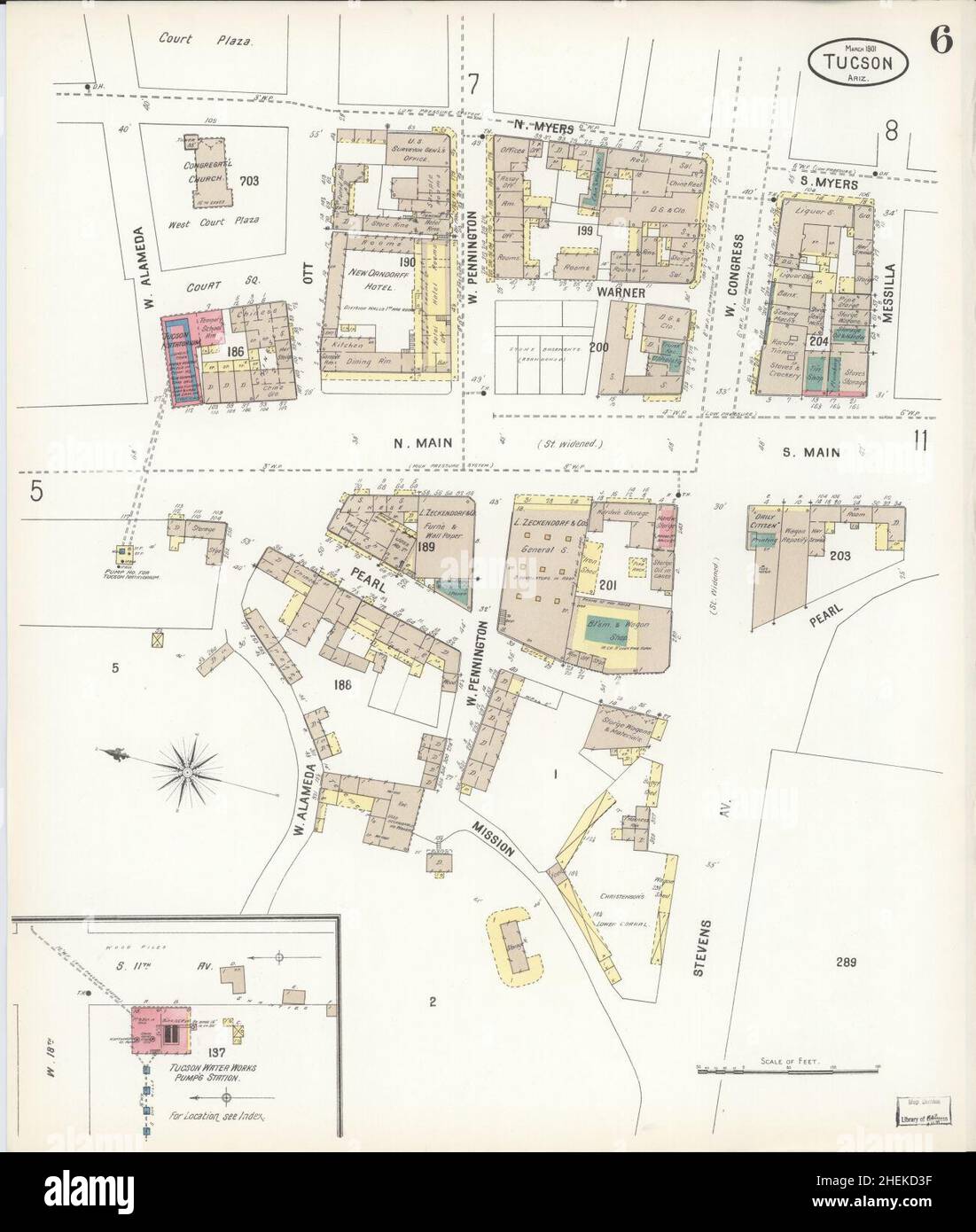 Pima county map hi-res stock photography and images - Alamy