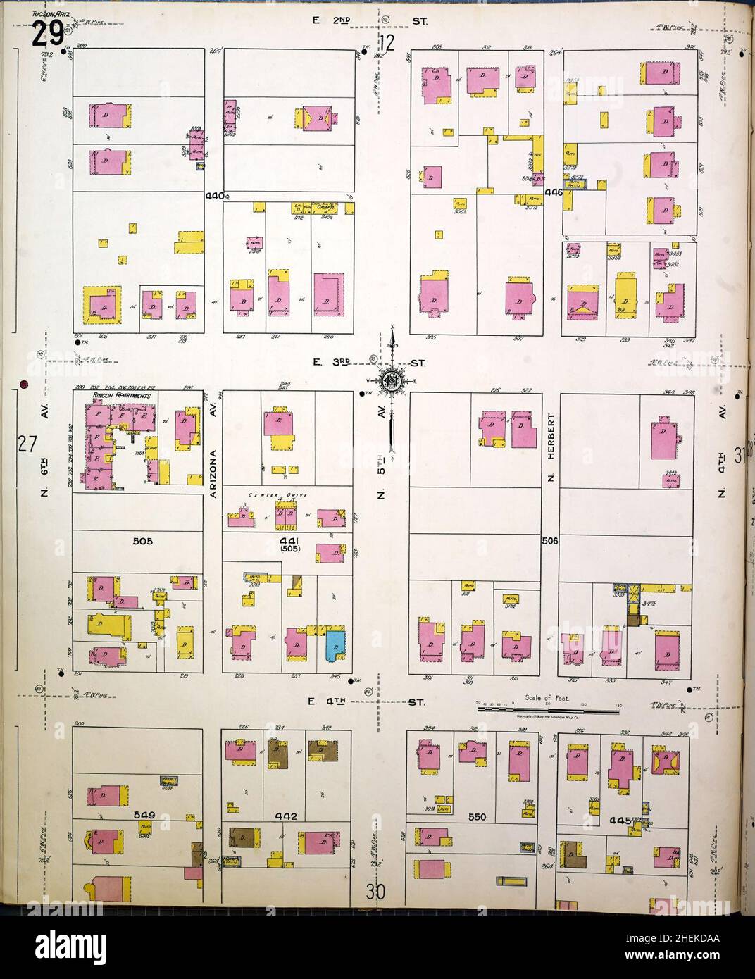 Pima county map hi-res stock photography and images - Alamy