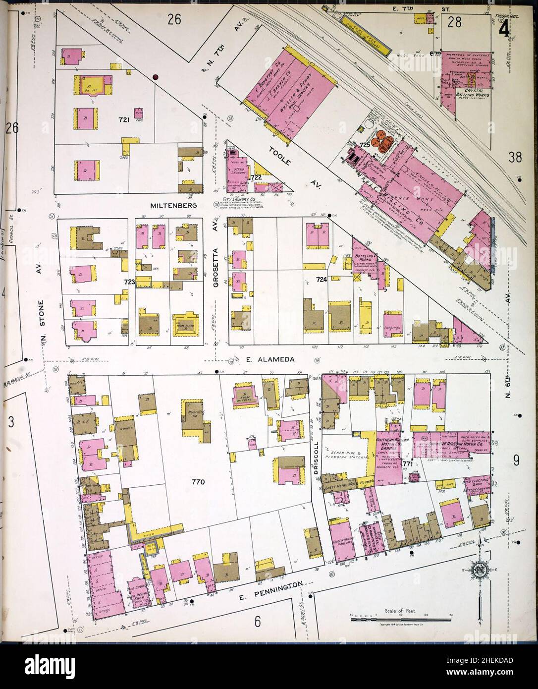 Pima county map hi-res stock photography and images - Alamy